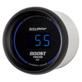AUTO METER 6970 2-1/16IN BOOST, 0-60 PSI, DIGITAL BLACK - Walmart.com