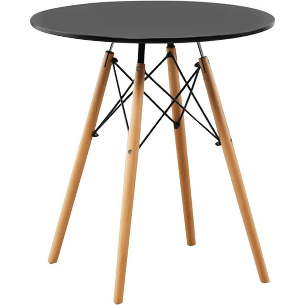 Mesa Redonda De Madera Estilo Minimalista Moderno 80 cm | Walmart en línea