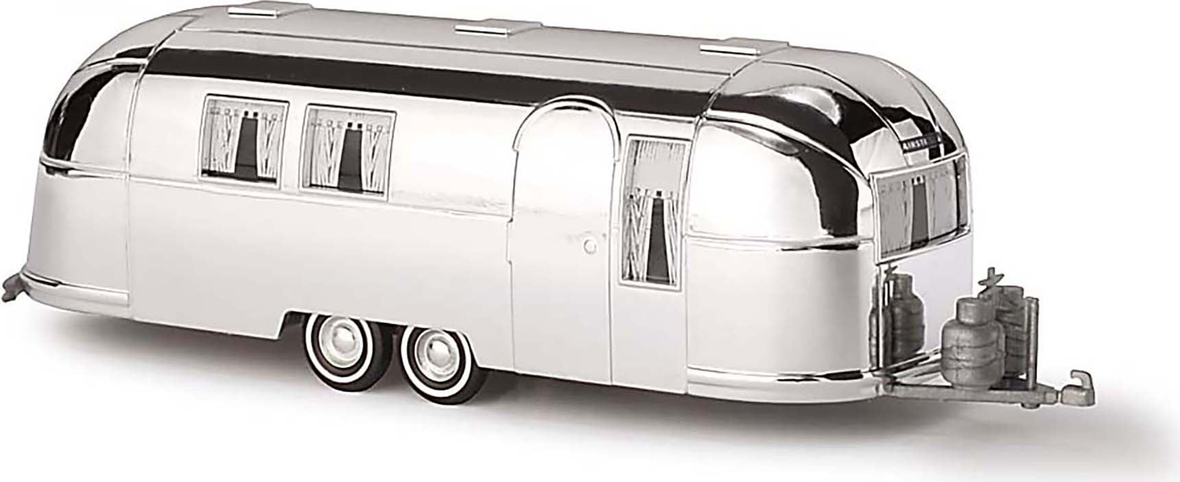 Busch HO Scale 1958 Airstream Aluminum Camping Trailer/RV Camper ...