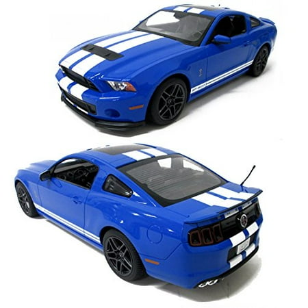 Radio Remote Control 1/14 Ford Mustang Shelby GT500 RC Model Car (Blue ...