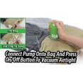 As Seen on TV, Vacuum Seal Storage Bags with Pump, 4 Pack, Airtight ...
