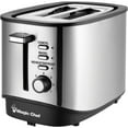 Magic Chef 2-Slice Toaster in Stainless Steel/Black - Walmart.com
