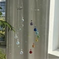 Giaone Multicolored Crystal Suncatchers Wind Chimes for Home Hanging ...