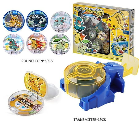 Pokemon Figures Variant Launcher Toys Model Pikachu Jenny Turtle Pocket ...