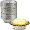 MT Products 50-Piece Disposable Aluminum Foil Crab Shell Mini Pie Pans ...