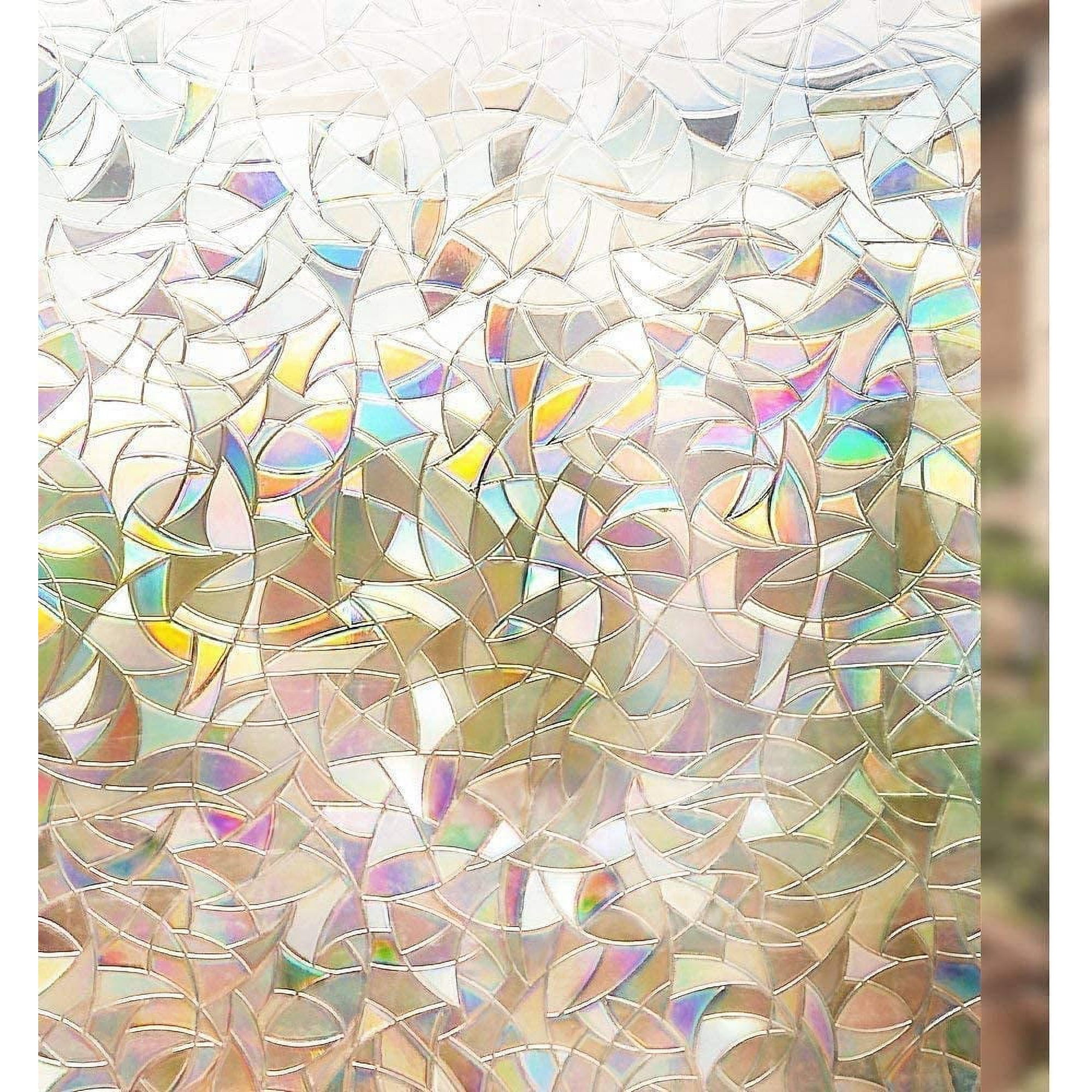 Click here for Taiwo Rainbow Window Film 3d No Glue Decorative Wi... prices