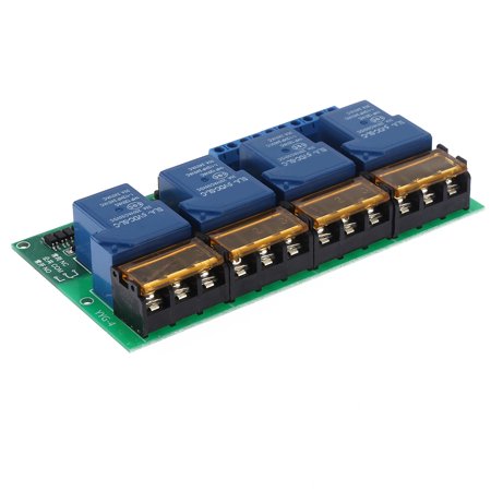 4 Way Relay Module, High Power 4 Way Relay Module Control Panel ...