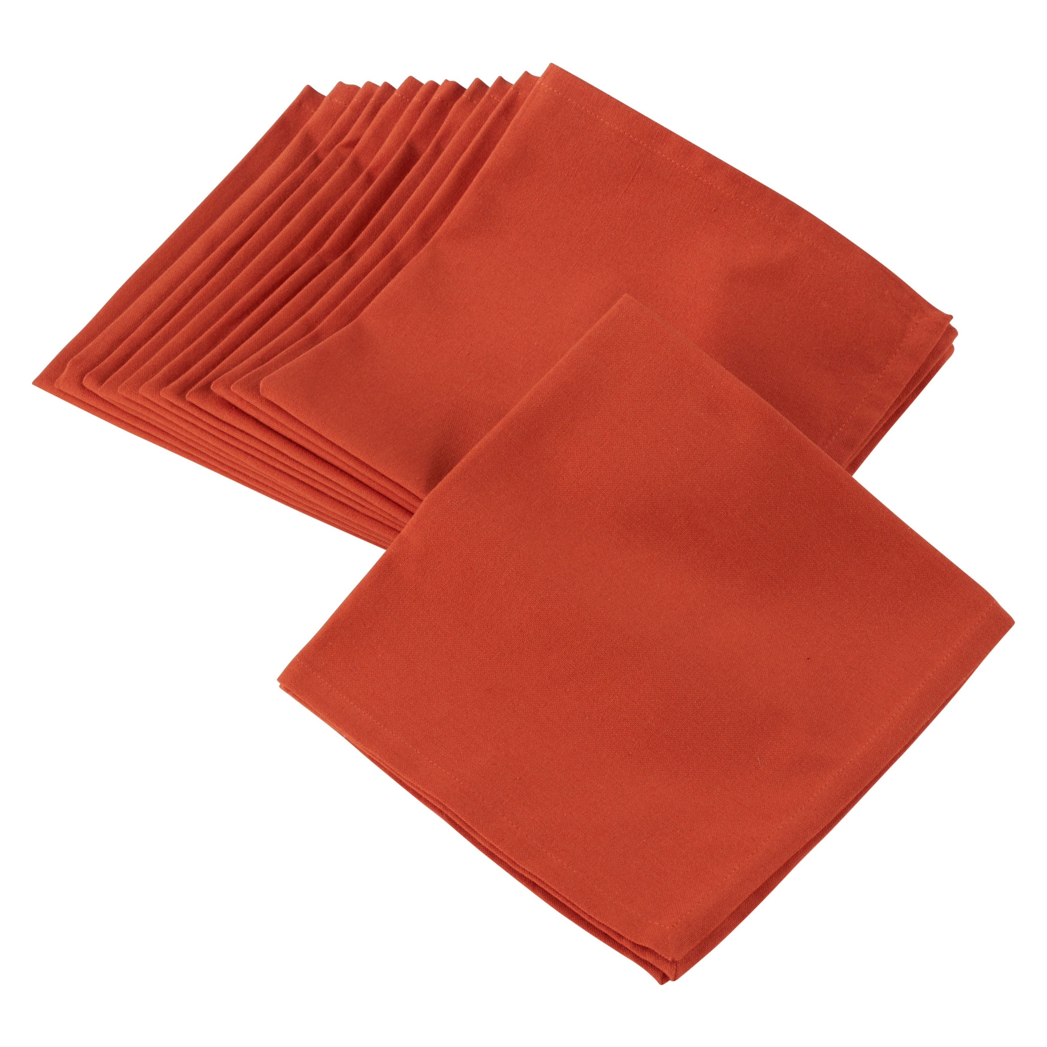Solid Bold Colors 20-Inch Square Cotton Cloth Napkin - 16 Colors ...
