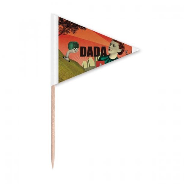 Anarchy Antiwar Dada Art Art Deco Fashion Toothpick Triangle Cupcake ...