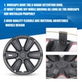 4Pcs Set 14" Universal Wheel Rims Cover Hubcaps,Snap on Car Truck SUV ...