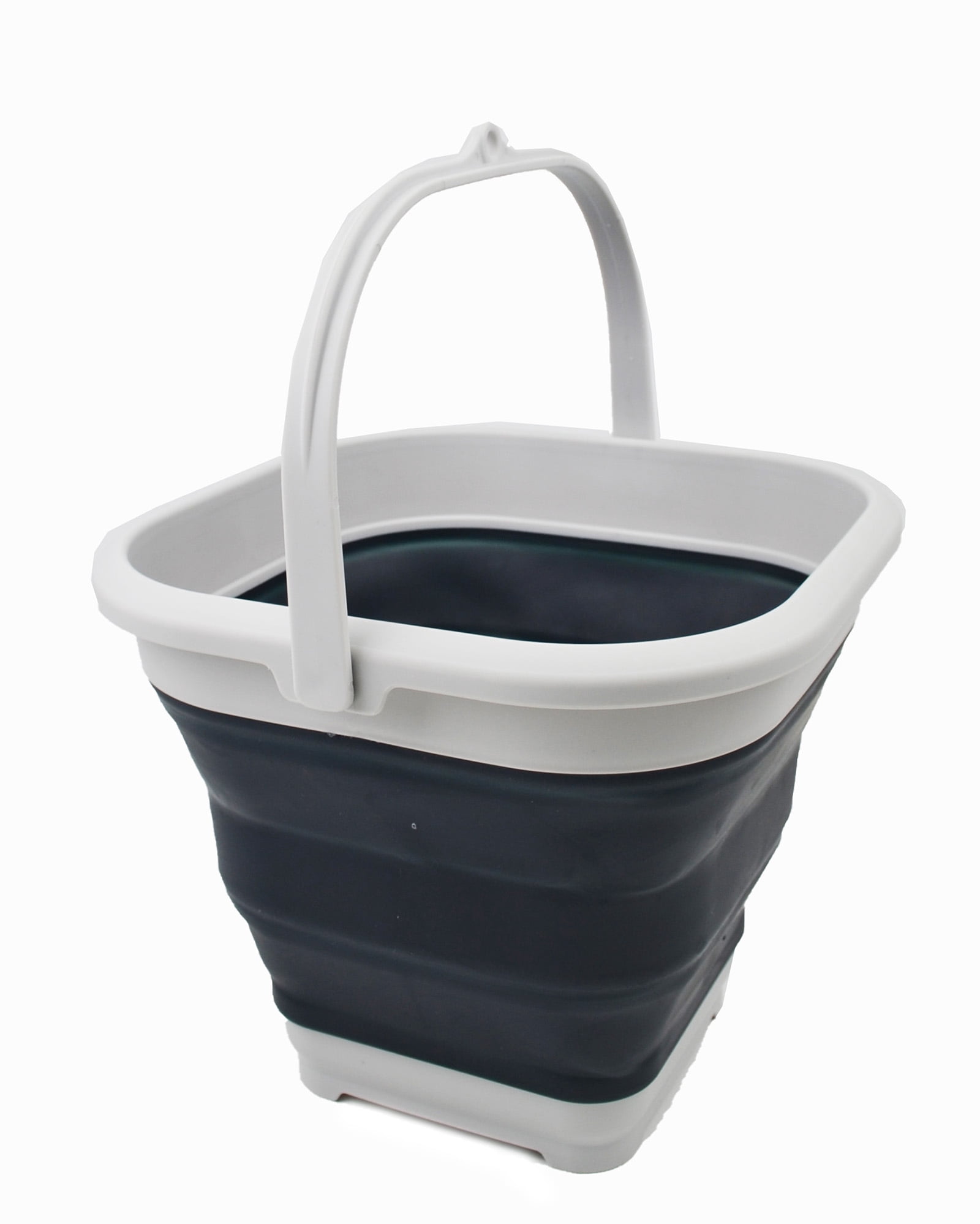 SAMMART 5.5L (1.4 Gallon) Collapsible Square Handy Bucket / Foldable ...
