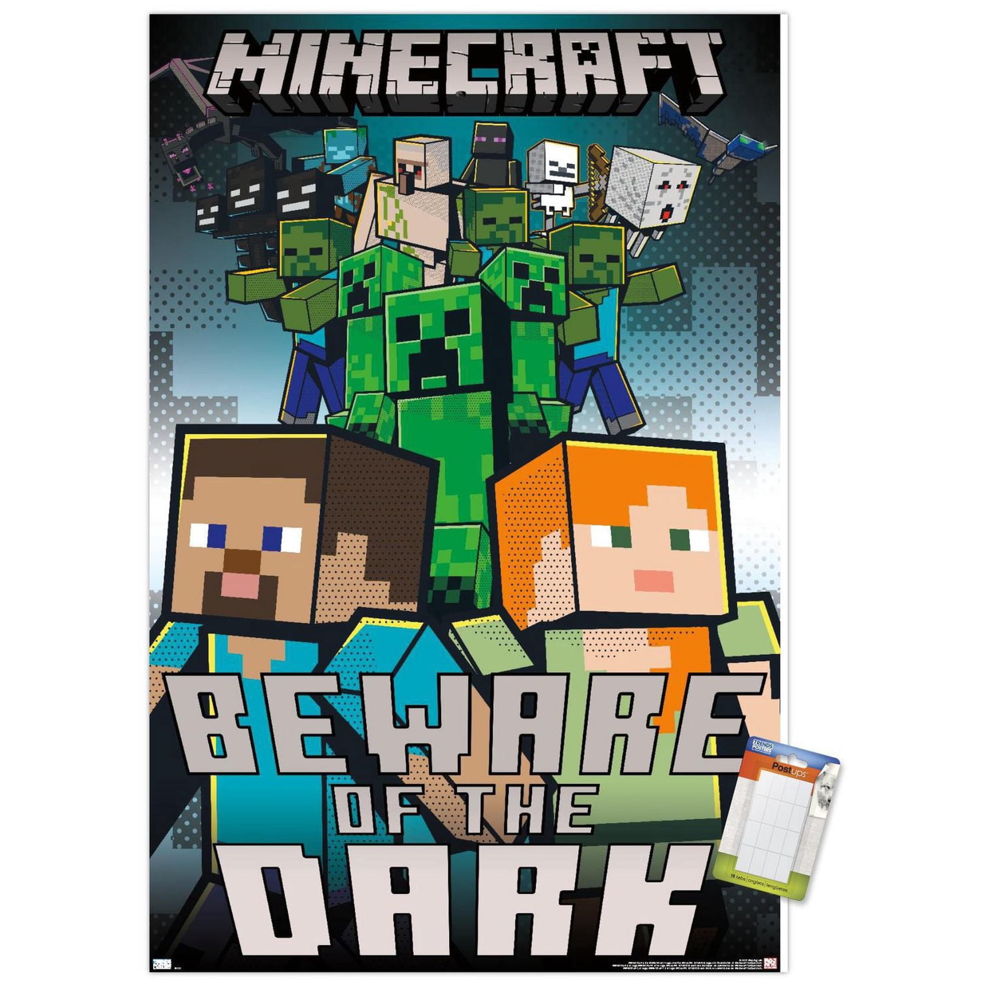 Click here for Trends International Minecraft - Beware Of The Dar... prices