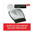 3M Antimicrobial Gel Compact Mouse Pad with Wrist Rest, 8.6 x 6.75 ...
