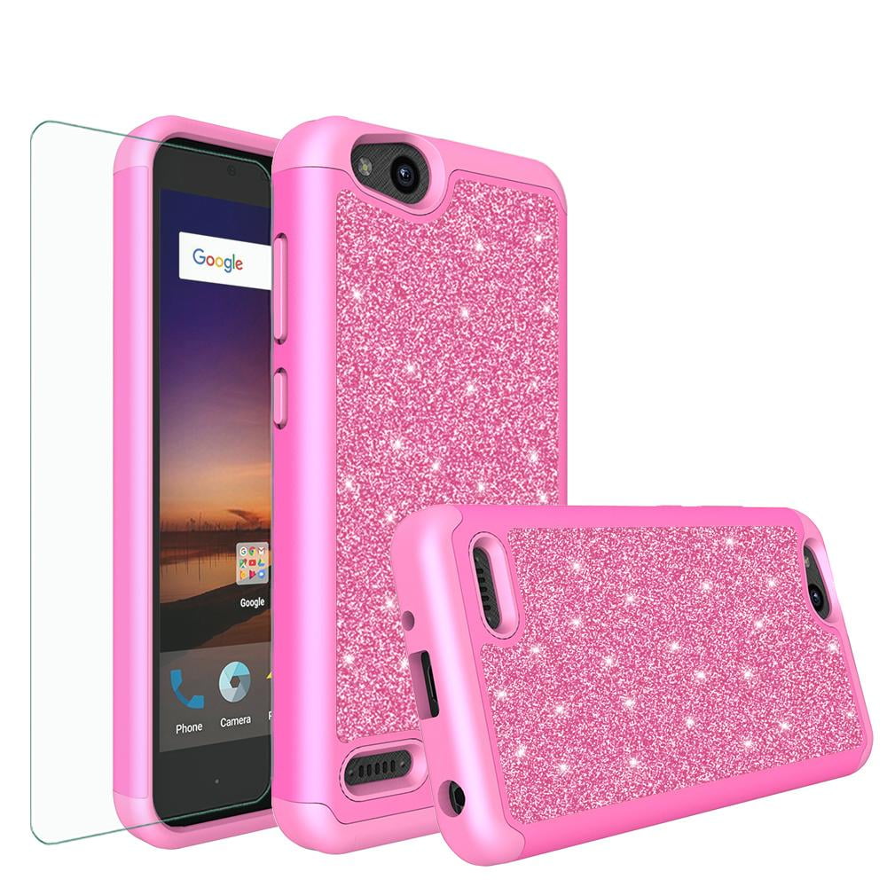 ZTE Tempo X Case, Blade Vantage, Zfive G, Zfive C, Slim Glitter Bling ...