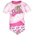 Barbie Little Girls Rash Guard and Bikini Bottom Little Kid to Big Kid ...