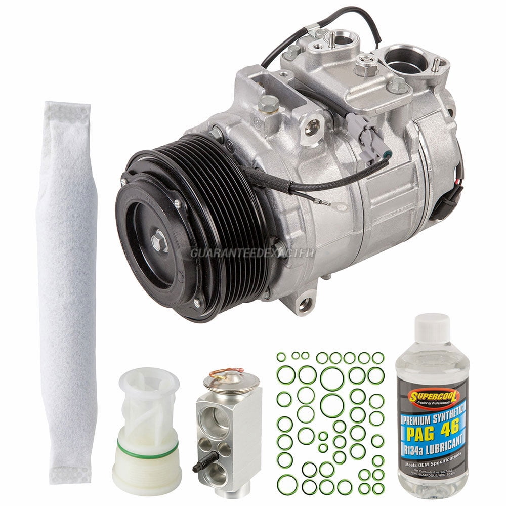 For BMW 535i 2011 2012 2013 OEM AC Compressor w/ A/C Repair Kit ...