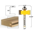4 Bit Slot Cutter Router Bit Set - 1/4" Shank - Yonico 14481q - Walmart.com