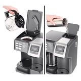 Hamilton Beach FlexBrew Trio Single-Serve & Dual Brew Coffee Maker, 12 ...
