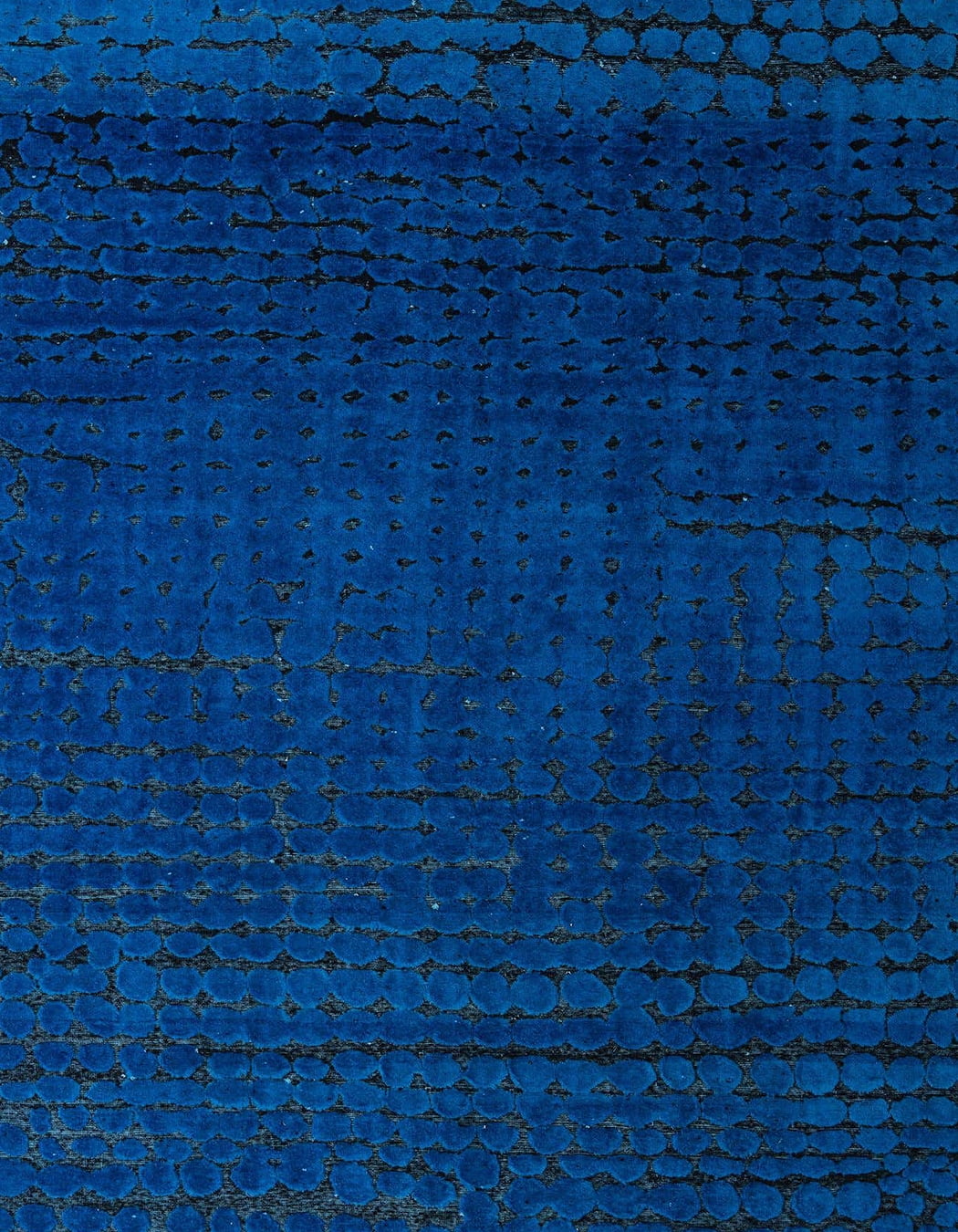 Ahgly Company Indoor Rectangle Abstract Blue Eyes Blue Abstract Area ...