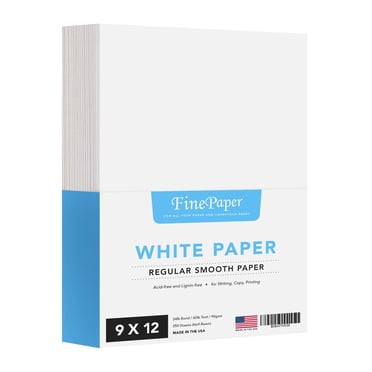 A5 Premium White Paper (24 lb), Ideal for Copy/Print, 250 Sheets ...