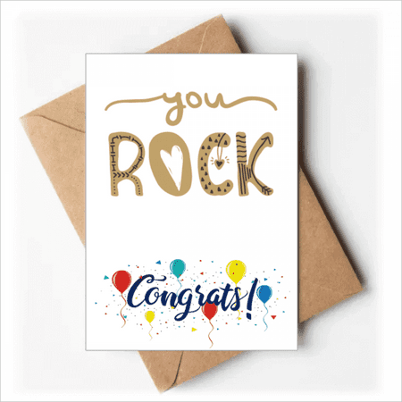 you rock quote handwrite Wedding Cards Congratulations Greeting ...