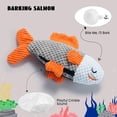 4 Packs Crinkle Squeaky Dog Toys For Aggressive Chewers Tough Durable ...