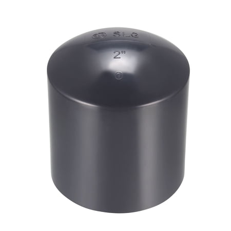 2" PVC Pipe Cap Fitting, Slip End Caps DWV(Drain Waste Vent) Black 4 ...
