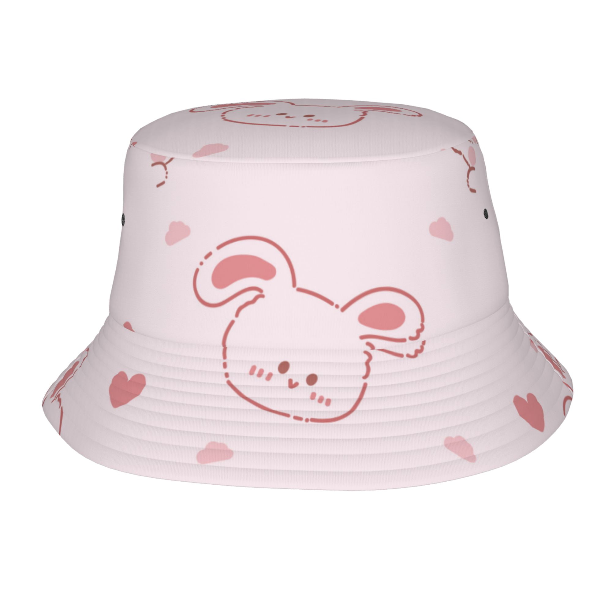 ZICANCN Bucket Hat -Stick Figure Cartoon Urbunny Unisex Print Double ...