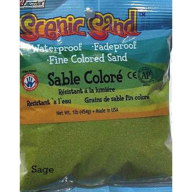 ACTÍVA 1 lb. Bag of Sage Colored Sand - Scenic Sand - Walmart.com ...