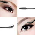200Pcs Eyelash Wands Disposable,Black Mascara Wands, Spoolies Eyelash ...