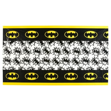 Batman Birthday Plastic Party Tablecloth, 84 x 54in - Walmart.com