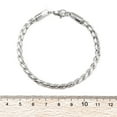 5pc 304 Stainless Steel Rope Chain Bracelets for Men Women Stainless ...