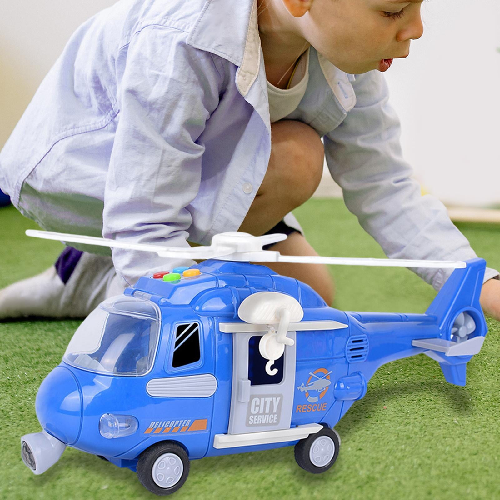 Large Pullback Helicopter Toy with for Age 3 4 5 6 Years - blue ...