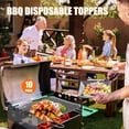 10 Pack BBQ Grill Mesh Mat,Mesh Baking Tray,Grill Mesh,Disposable ...