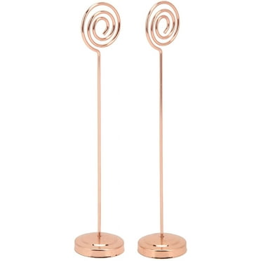 HOHIYA Gold Metal Table Number Holders Stands for Weddings & Banquets ...