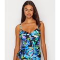 Fantasie Aqua Multi Paradise Bay Underwire Tankini Swim Top Us 34ddd