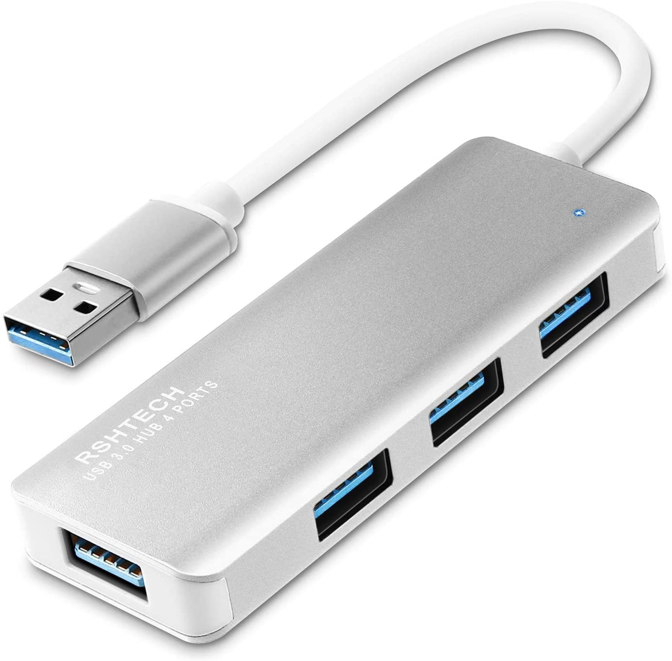 RSHTECH USB 3.0 Hub 4-Port Ultra Slim Aluminum Data Hub Portable USB ... RSHTECH USB 3.0 Hub 4-Port Ultra Slim Aluminum Data Hub Portable USB ...