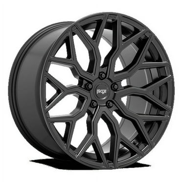 Niche M188 Milan 20X10 5X120 40Et 66.56Cb Gloss Black Wheel - Walmart.com