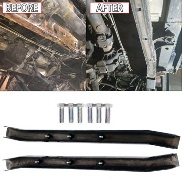 TeraFlex 4607100 TJ Wrangler Transmission Pan Skid Plate Kit - Walmart.com