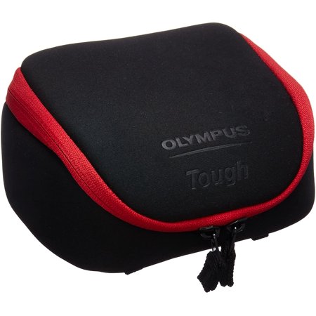 Olympus Tough System Bag for Cameras - Black with Red Trim (202678 ...