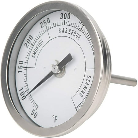 3in Adjustable NPT 1/2in Stainless Steel Pointer Thermometer for ...