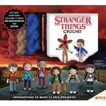 Stranger Things Crochet (Hardcover) - 12 Projects with Patterns ...