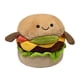 JELLYCAT Burger Plush, Stuffed Toy, 8" Cute Amuseables Burger Plushies ...