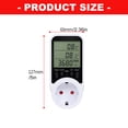 Highly power Electrical Meter 16A Capacity LCD Display Overheating ...