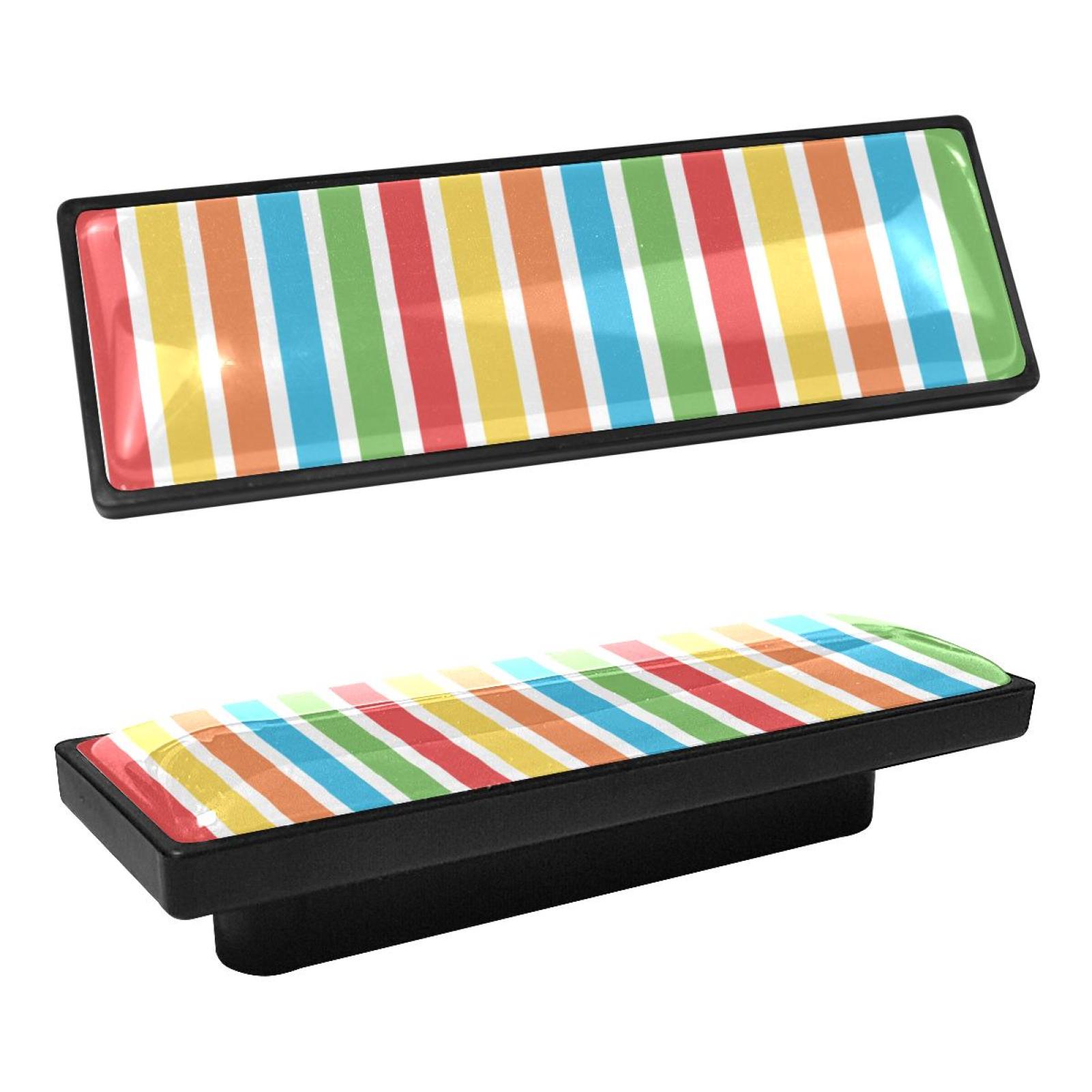 4 Pcs Rectangle Cabinet Handle Cupboard Knob Drawer Pulls Handle ...