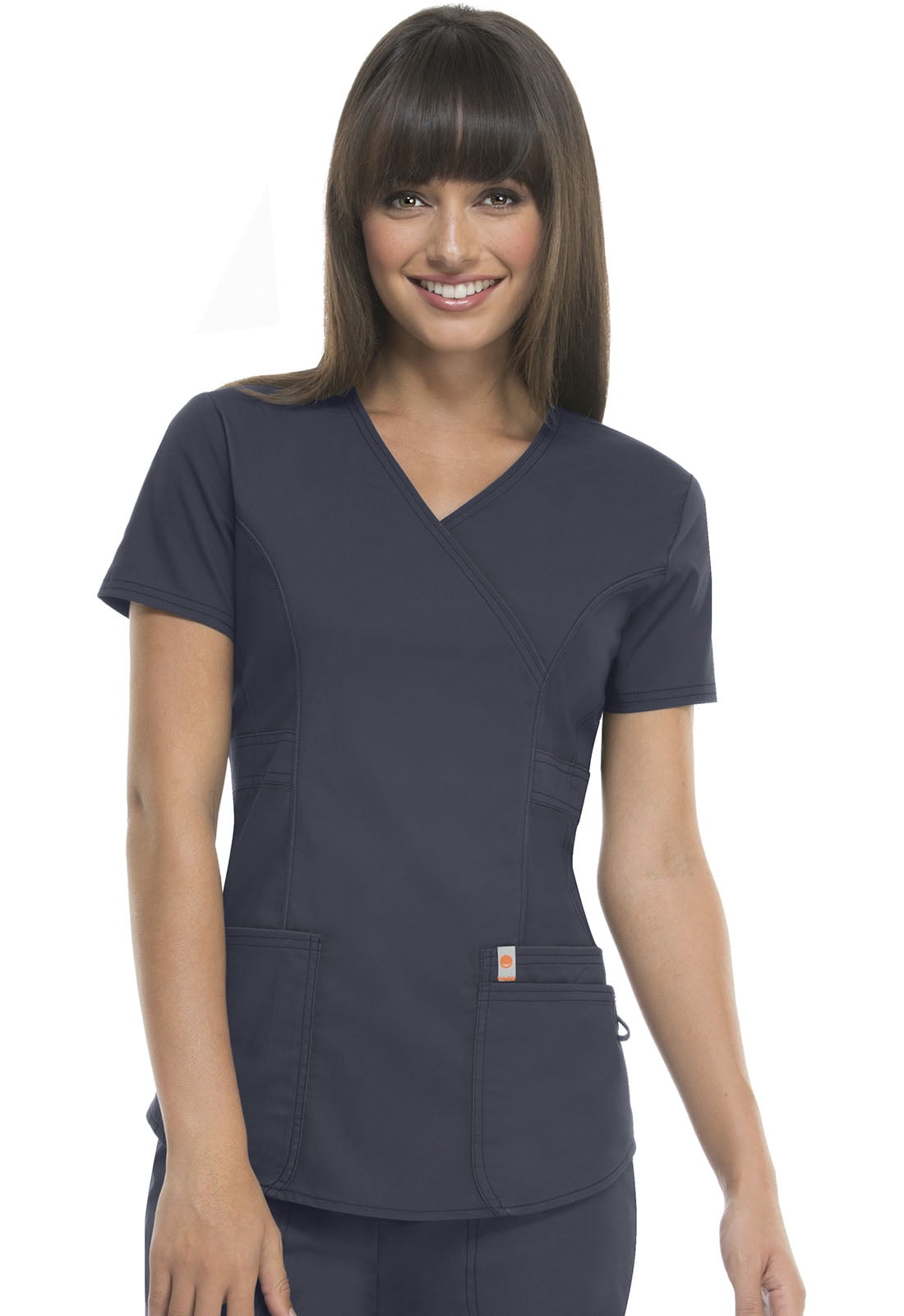 Code Happy - Code Happy Bliss w/ Certainty Scrubs Top for Women Mock ...