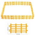 DIY Kids Toys Simulation Animals Farm Poultry Fence Models Pasture Zoo ...