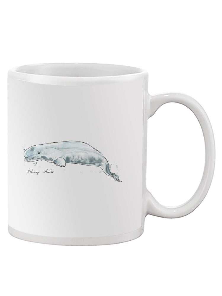 Cetacea Beluga. Whale Mug - June Erica Vess Designs, - Walmart.com