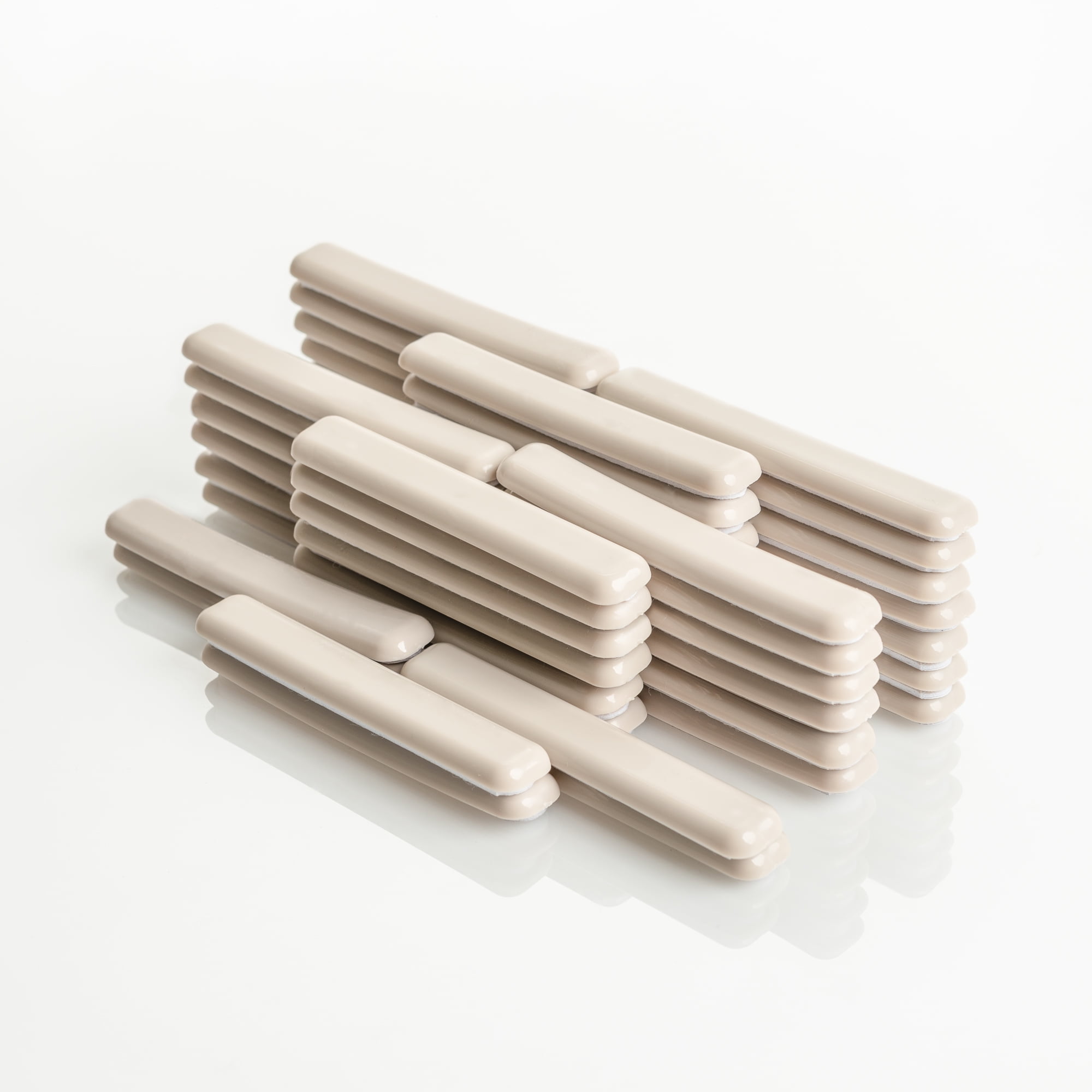 Super Sliders 1/2 x 4" Rectangle Self-Stick Furniture Sliders for ...