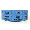 400 Double Stub Raffle Tickets Red/Blue - Keep This Coupon for Carnival ...